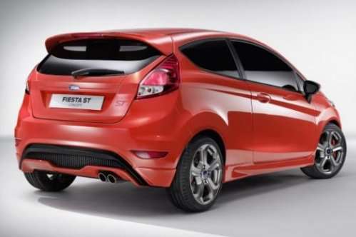 The rear end of the new Ford Fiesta ST Concept | Torque News